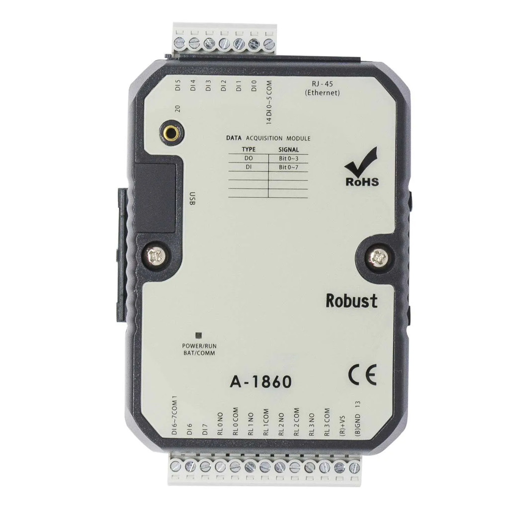 新品牌以太網繼電器模塊,帶 8DI 4DO Modbus TCP RJ45 (A-1860) | 蝦皮購物
