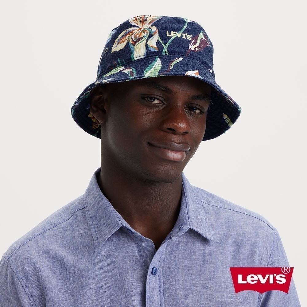 【雙11限定$790 11/1 0點開賣】Levis 漁夫帽 / 扶桑花紋X精工刺繡Logo D7948-0004 | 蝦皮購物