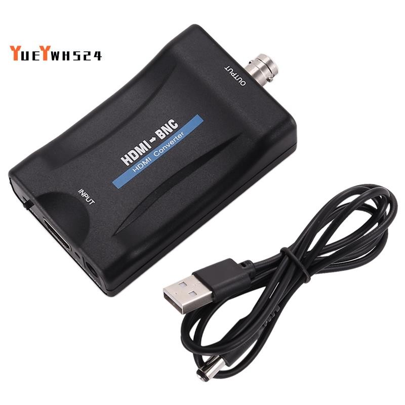 轉 BNC 視頻音頻轉換器適配器兼容 PAL/NTSC 帶 USB 電源線 | 蝦皮購物
