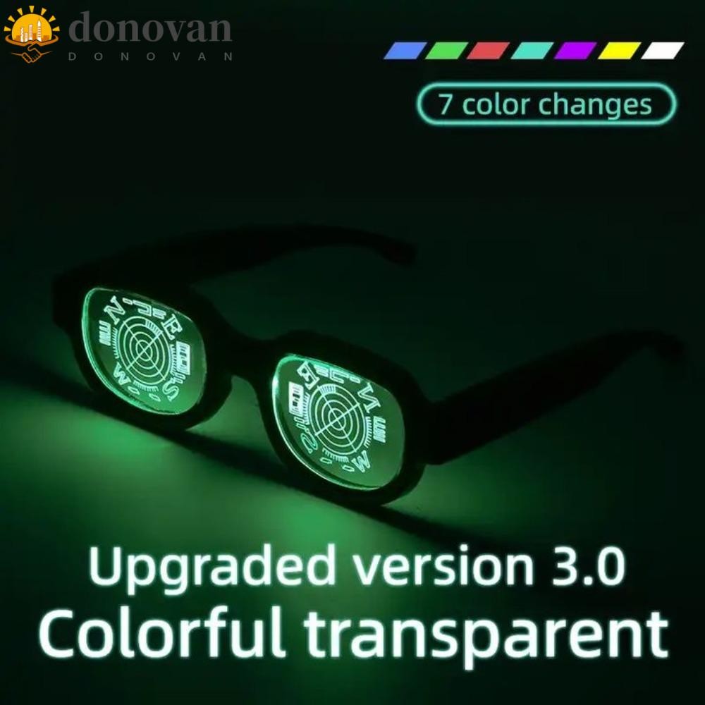DONOVAN Luminous Conan Edogawa Glasses,USB 充電可見名偵探柯南眼鏡,派對眼鏡 | 蝦皮購物