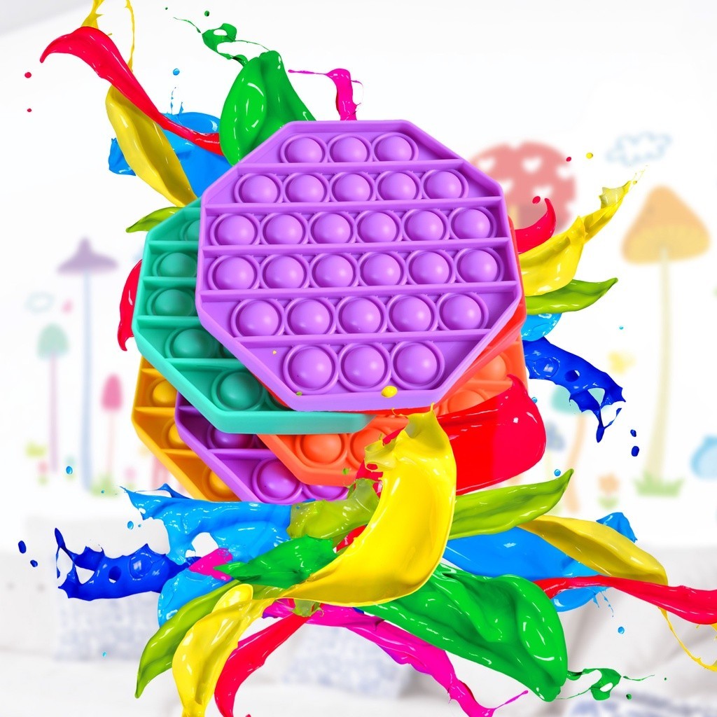 POP IT Push Pop Fidget Toys Tik Tok 泡泡減壓玩具 | 蝦皮購物