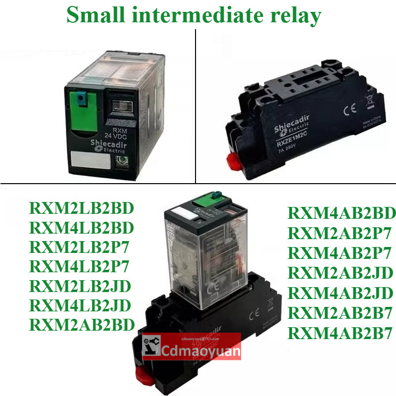中間小型繼電器RXM2LB2BD RXM4LB2BD RXM2LB2P7 RXM4LB2P7 RXM2LB2JD RX | 蝦皮購物