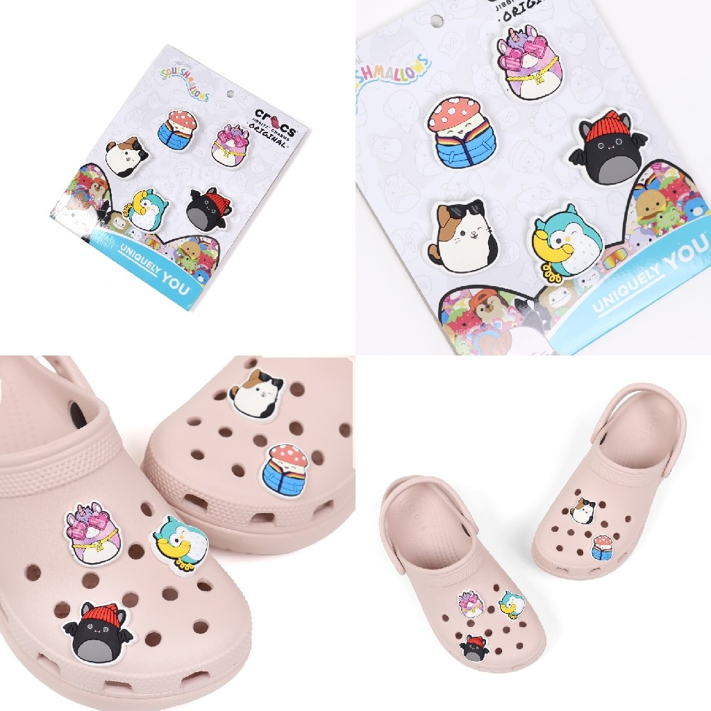 Crocs 鞋扣 任選 5入組 迪士尼 公主 米奇 米妮 佩佩豬 鋼彈 寶可夢 皮克斯 超人 卡駱馳 洞洞鞋 [ACS] | 蝦皮購物