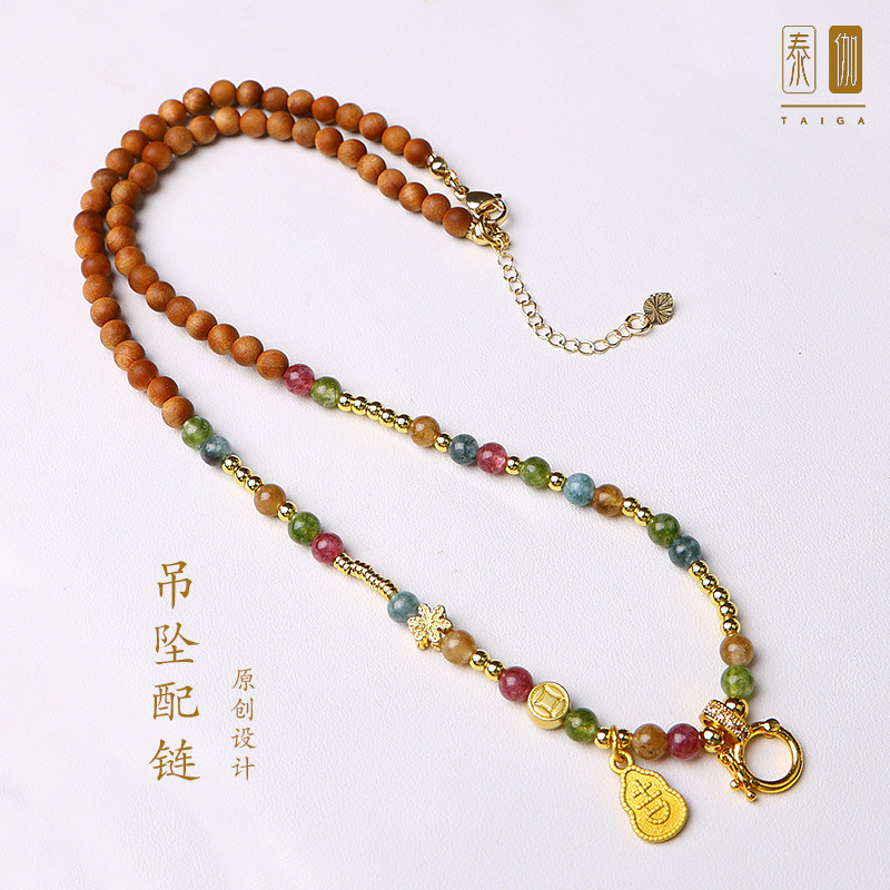 Taiga Thai amulet chain natural old mountain sanda 泰伽泰國佛牌鍊子天 | 蝦皮購物