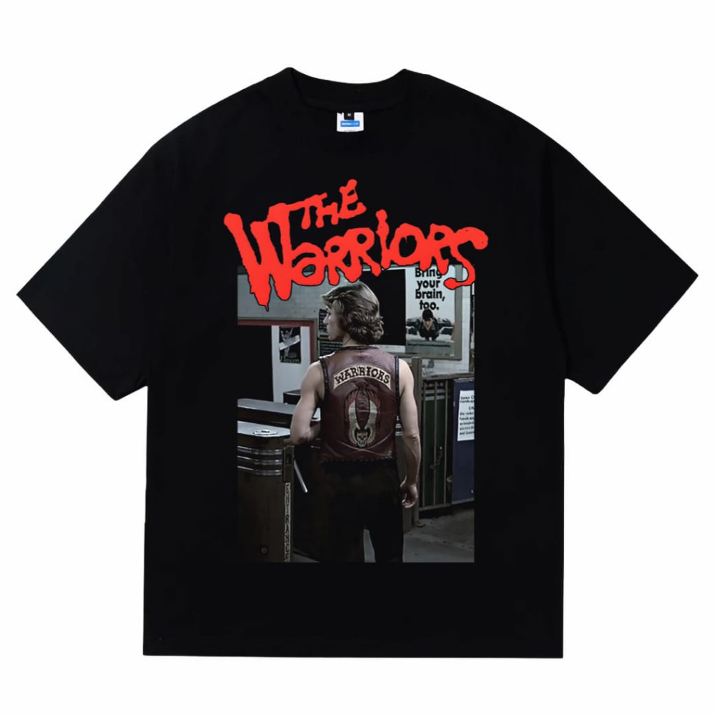 T 恤 syhine store The Warriors Swan Vintage Ideverray 短袖黑色精梳 | 蝦皮購物