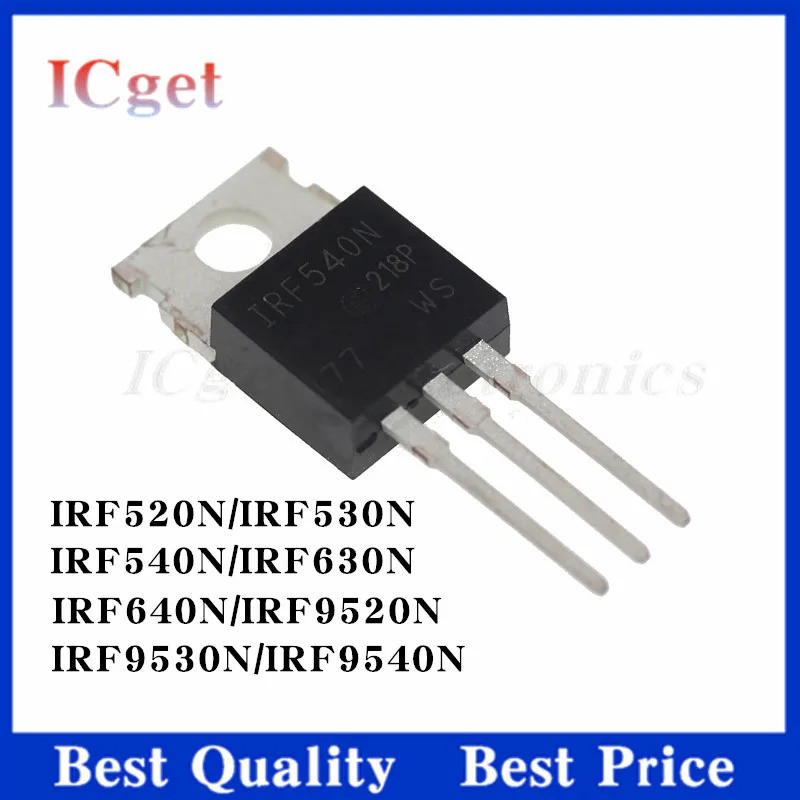 5PCS IRF520N IRF530 IRF540 IRF630 IRF640 IRF9520 IRF9530 IRF | 蝦皮購物