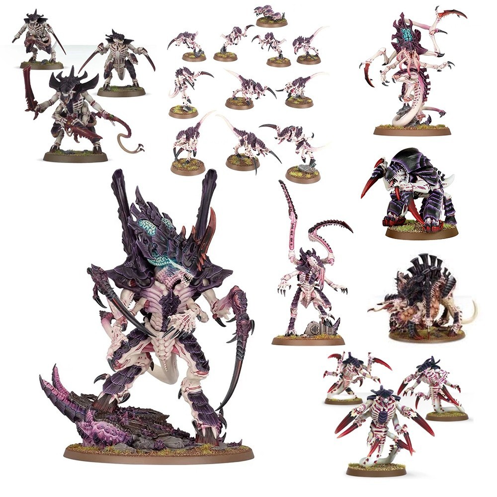 NORN EMISSARY, NEUROLICTOR, HORMAGAUNTS,Tyranids 樹脂模型(未組裝,未上 | 蝦皮購物