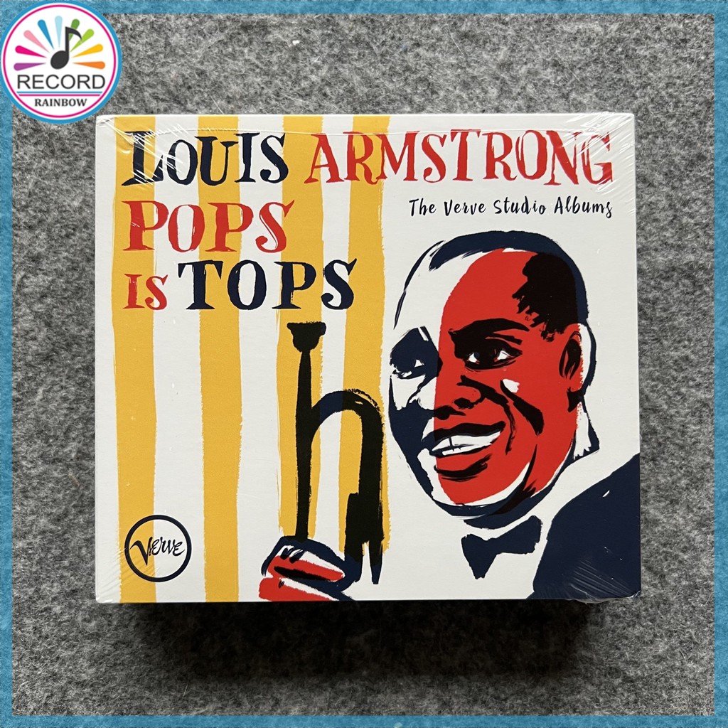 Louis Armstrong Pops Is Tops:The Verve Studio 專輯 4CD [密封] 全新 | 蝦皮購物