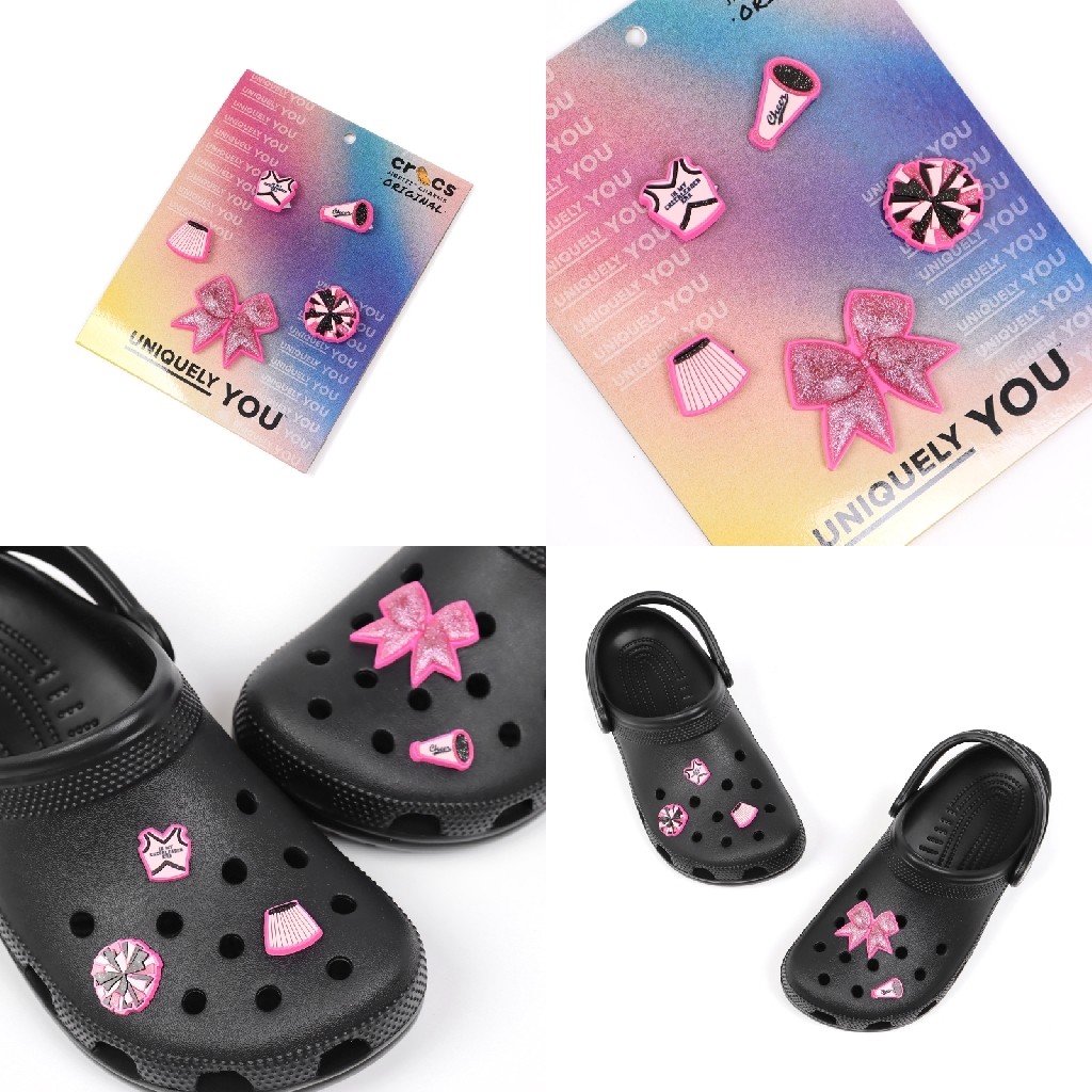 Crocs 鞋扣 任選 5入組 迪士尼 公主 米奇 米妮 佩佩豬 鋼彈 寶可夢 皮克斯 超人 卡駱馳 洞洞鞋 [ACS] | 蝦皮購物