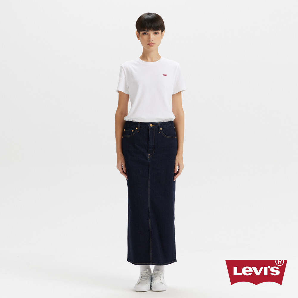 Levi's® 女款 牛仔長裙 牛仔裙 丹寧裙 熱賣單品 0032J-0000 | 蝦皮購物