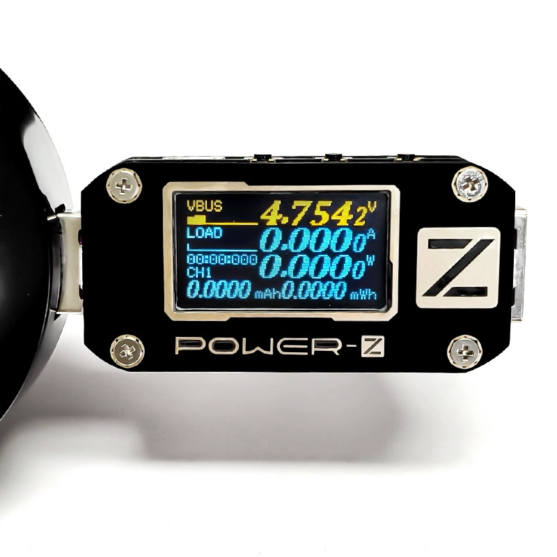 Powerz測試儀usb電壓電流表快充充電功率檢測儀pd誘騙器KM001【蜉蝣五金】 | 蝦皮購物
