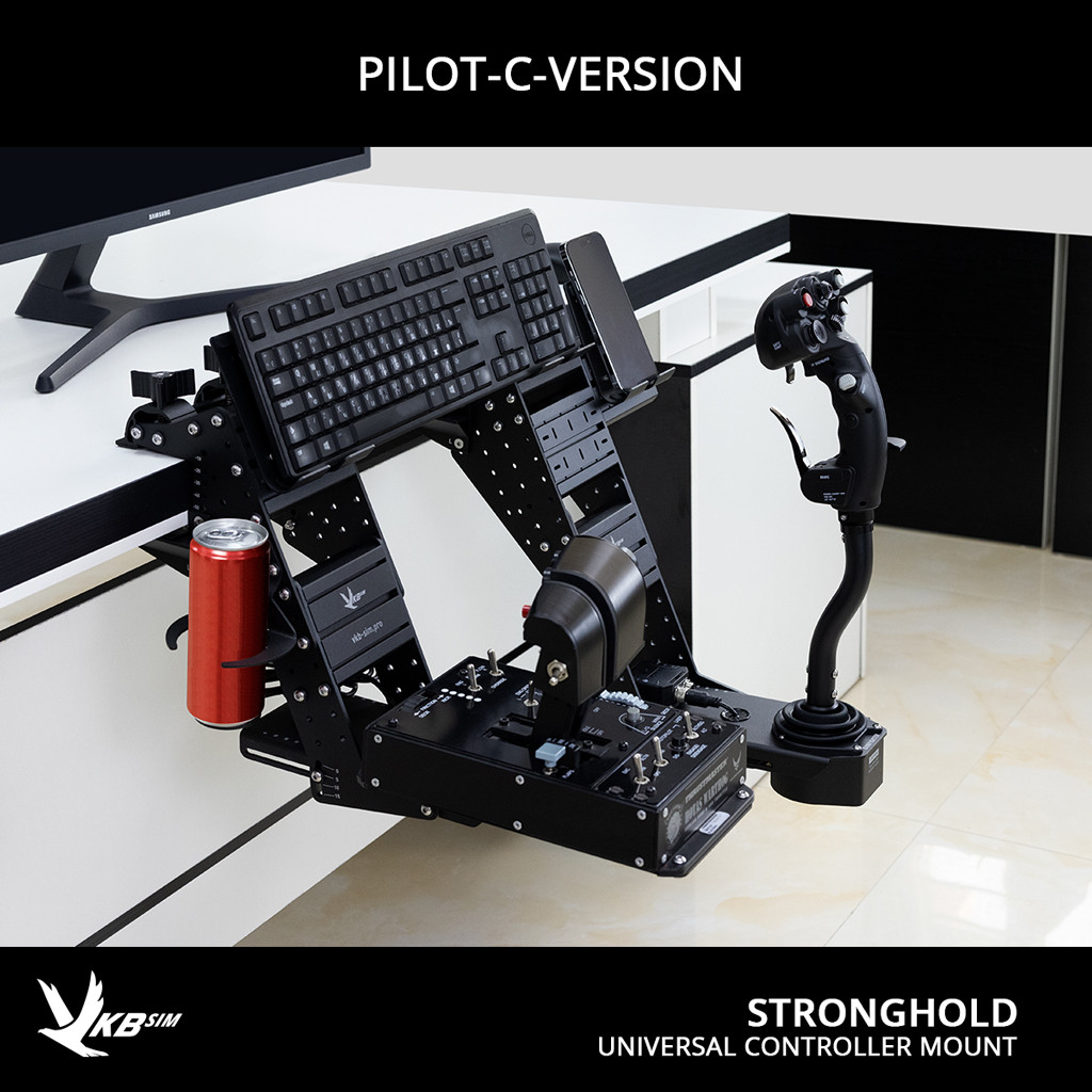 【高品質】現貨金屬支架組合(適用於Gunfighter帶TMW油門HOTAS)— Pilot-C | 蝦皮購物