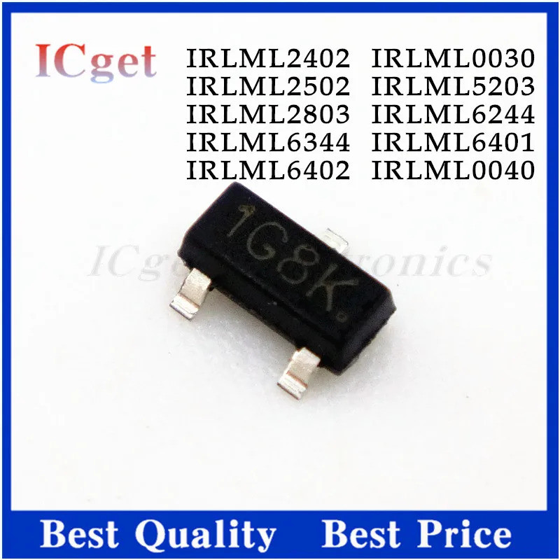 5PCS IRLML2502TRPBF IRLML2502 IRLML2402 IRLML2803 IRLML0030 | 蝦皮購物