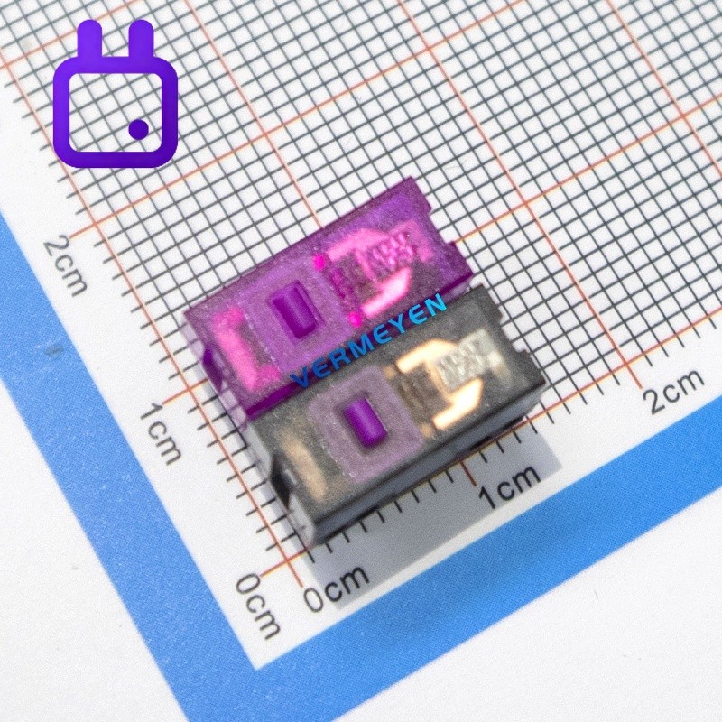 【露露】凱隆微動開關Hcnhk Switch紫金粉點1.5億壽命 黑透粉點一億壽命 | 蝦皮購物