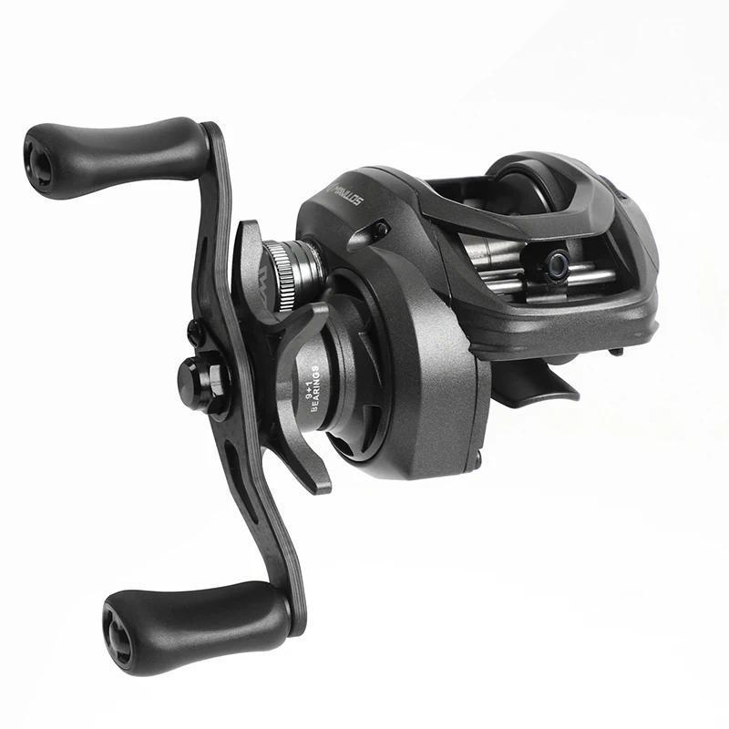 Mavllos RESOLUTE 輕量化碳纖維水滴輪 7.1:1高速比 20段磁剎 強勁4kg剎車 路亞釣首選 | 蝦皮購物
