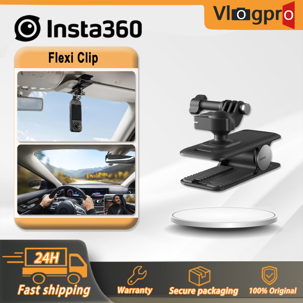 Insta360 Flexi Clip 適用於 Insta360 X5、Ace Pro 2、GO 3S、X4、X3、Fl | 蝦皮購物