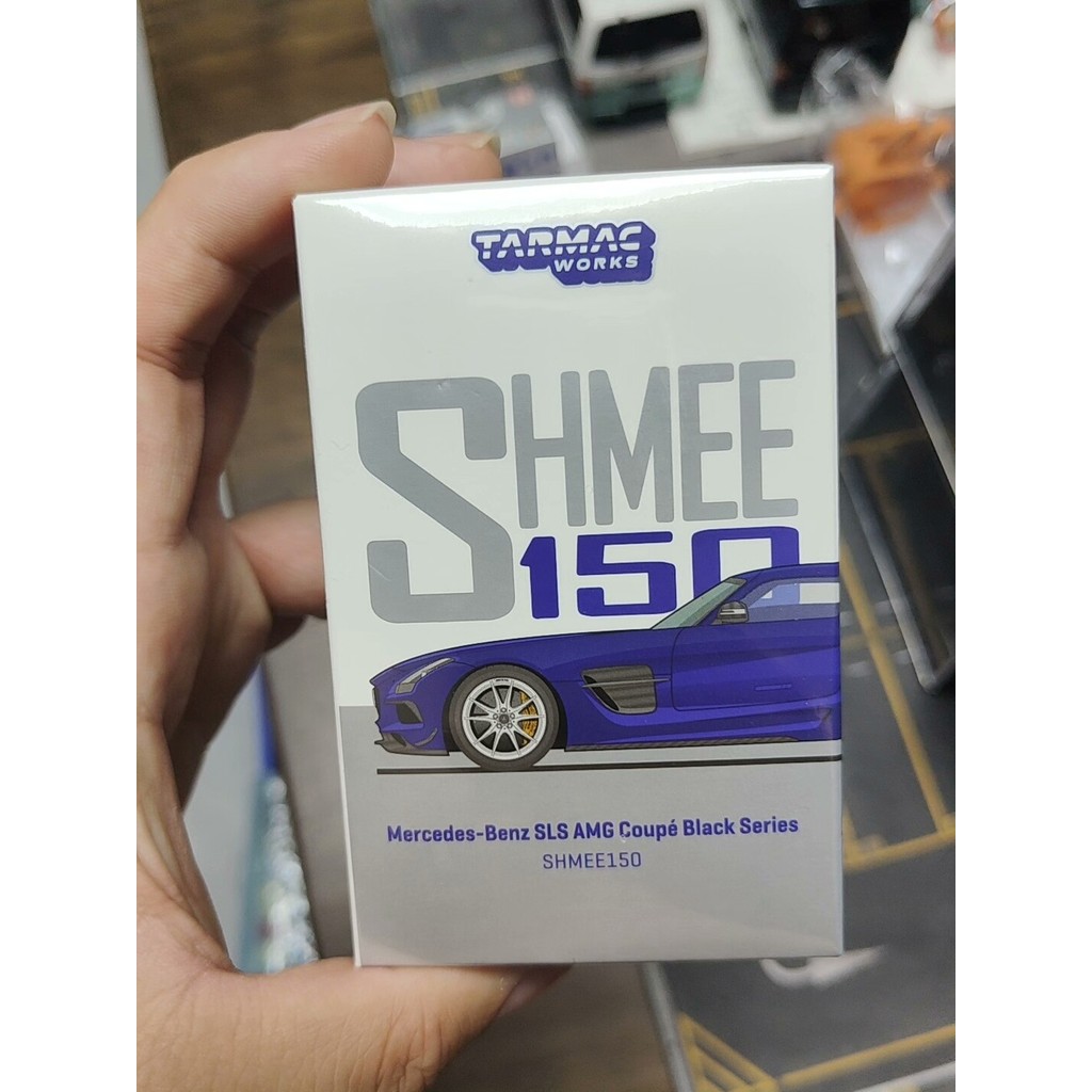 Tarmac Works TW 賓士 SLS AMG 藍色 Shmee 1 64 mercedes benz black | 蝦皮購物