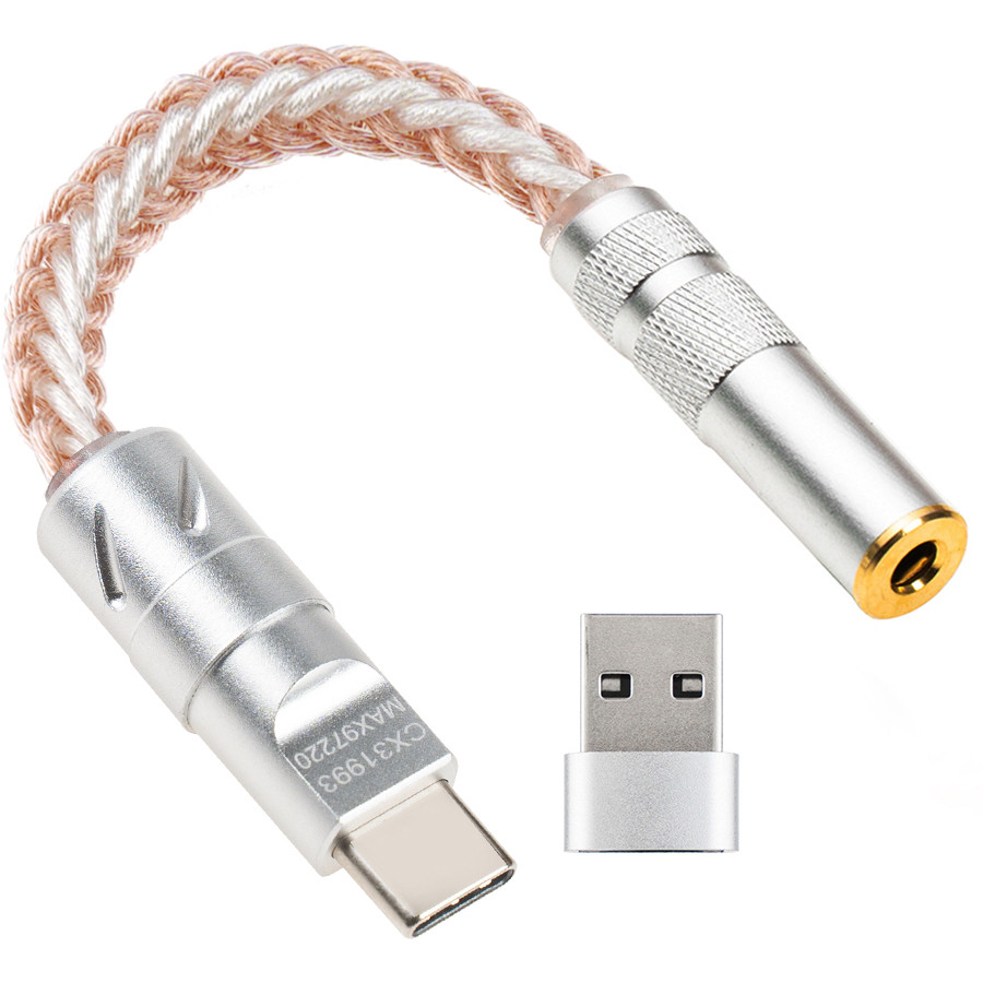 CX31993+MAX97220 Hi-Res USB-C DAC 耳機放大器便攜式 Type-C DAC 放大器 8 | 蝦皮購物