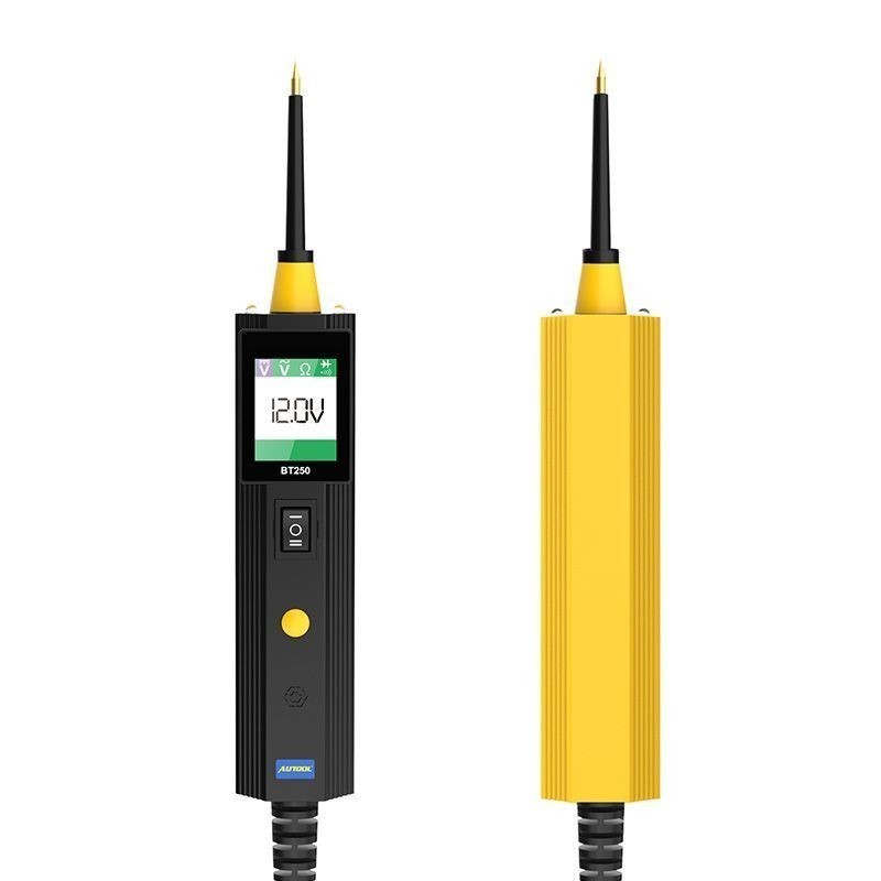 鬆元下、AUTOOL BT250汽車電路系統檢測儀電工專用試電筆電壓電阻多功能 | 蝦皮購物