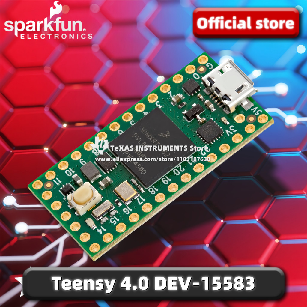 【TI 官方】Teensy 4.0 DEV-15583 ARM Cortex-M7 處理器在 600MHz,與 NXP | 蝦皮購物