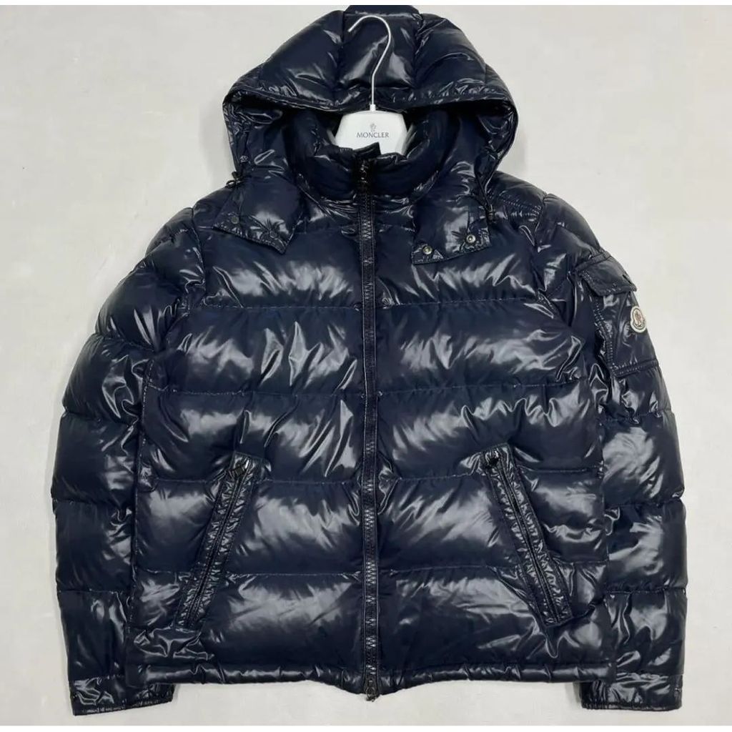Moncler 盟可睞 夾克外套 Maya Rod 尺寸二 海軍藍 日本直送 二手 | 蝦皮購物