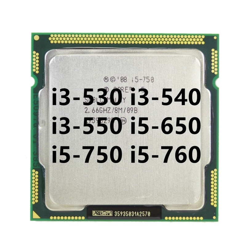 I3-530 i3-540 i3-550 i5-650 i5-660 i5-750 i5-760 CPU處理器LGA 1 | 蝦皮購物