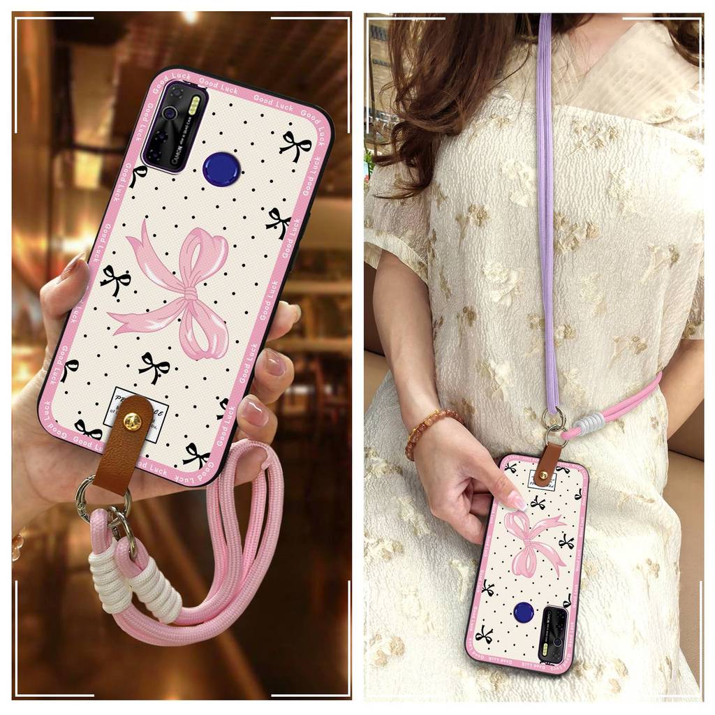 Tecno Camon15/15Air/16S/KD7H/CD6/CD7/Spark5/5Pro 保護卡通對角矽膠軟殼防 | 蝦皮購物