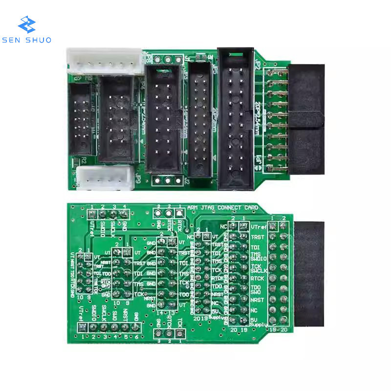 多功能 轉接板 支持JTAG jlink v8 v9 ulink2 st-link arm stm32 | 蝦皮購物