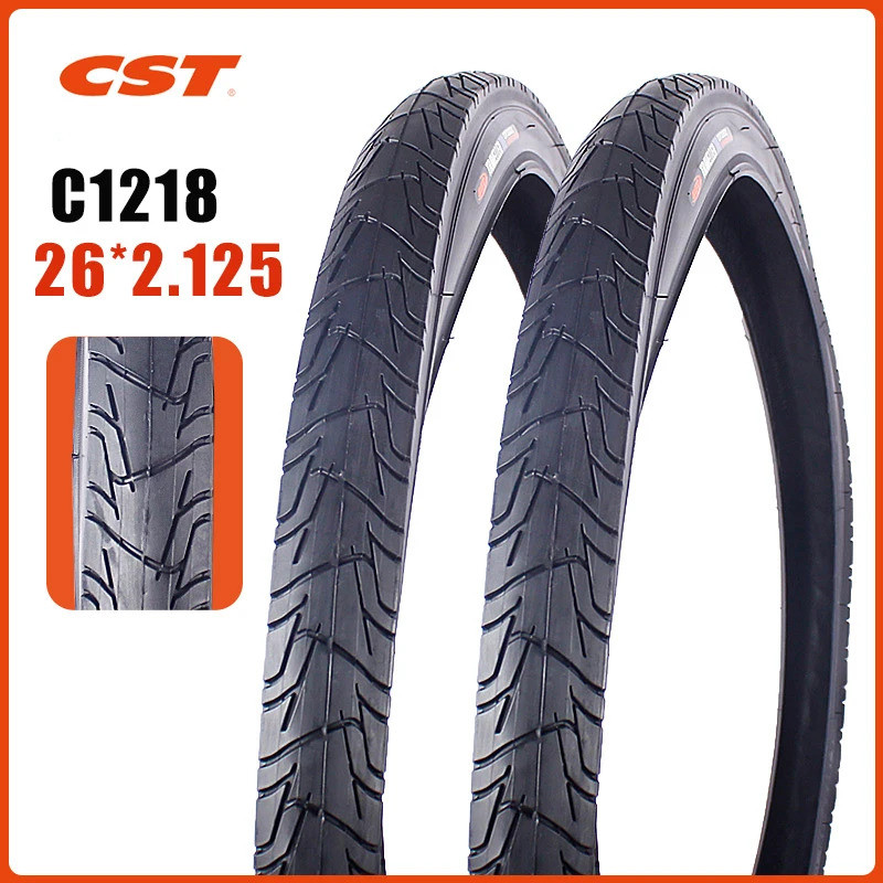 CST C1218 26 英寸鋼線 CST 山地自行車輪胎 26*2.125 越野 26er 自行車 Pneu City | 蝦皮購物