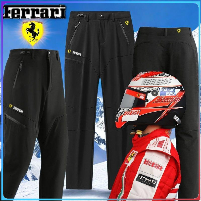 【臺灣熱賣桃園出貨包郵🔥】F1賽車防水衝鋒褲ORTHOSIE錦綸耐磨秋冬防風褲6558 | 蝦皮購物