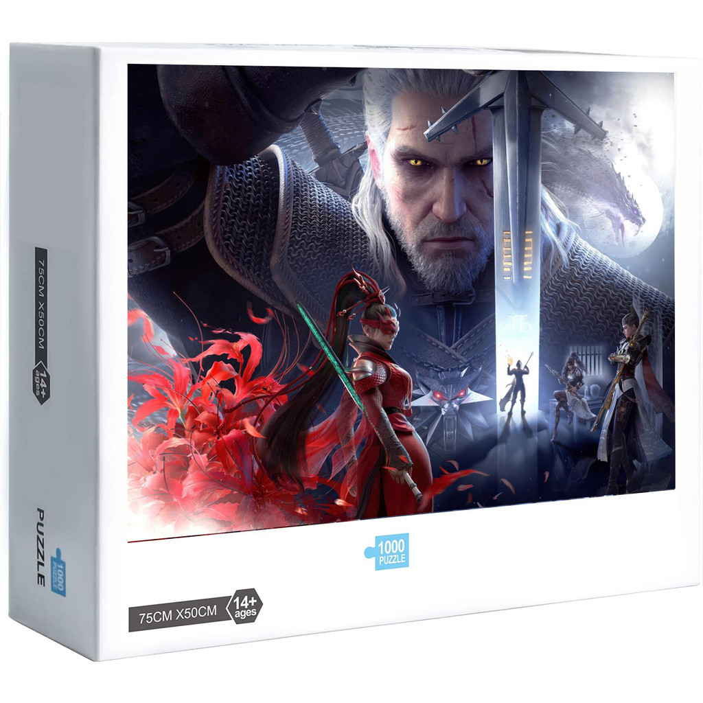 The Witcher 3: Wild Hunt X Naraka: Bladepoint Jigsaw Puzzle | 蝦皮購物