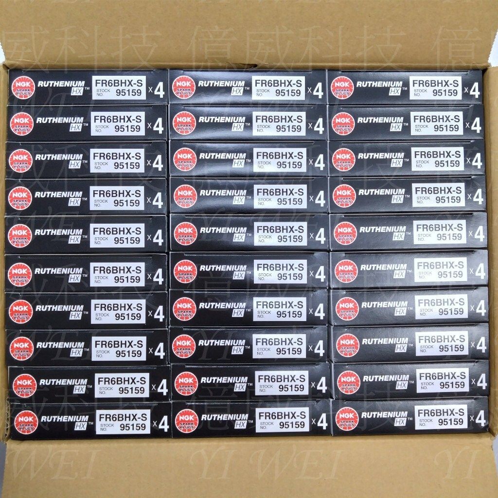 【億威】(95159/日本製/橫針)NGK FR6BHX-S 釕合金火星塞 FR6EI/BKR6ERX-P可參考 | 蝦皮購物