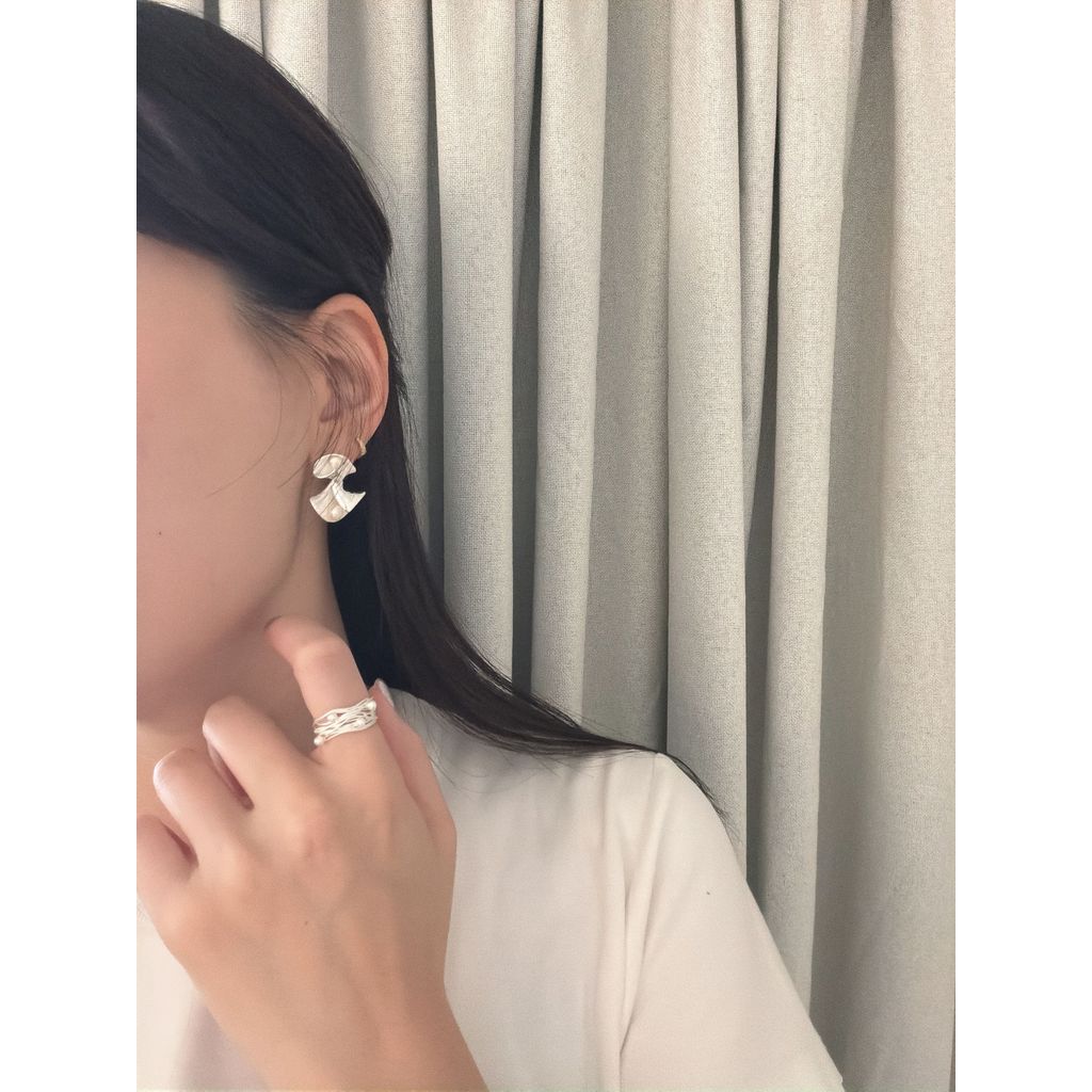 𝐧𝐞𝐰𝐚𝐧𝐚《淺白銀系列》法式天然珍珠銀杏耳環｜氣質｜大女主｜現貨＋預購【n907】 | 蝦皮購物