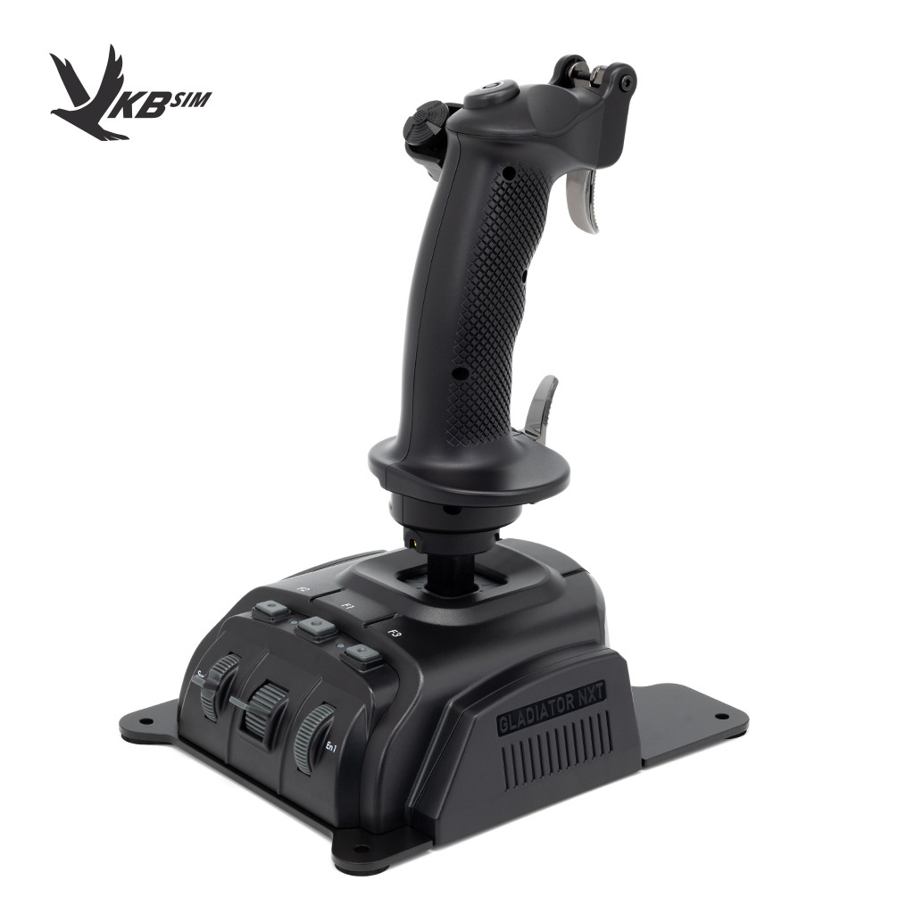 【高品質】現貨 Gladiator NXT EVO KG12飛行搖桿/VKB模擬飛行遊戲操作杆 | 蝦皮購物