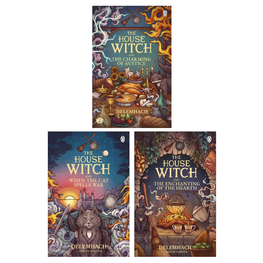 The House Witch #1-3/Emilie Nikota Delemhach【禮筑外文書店】 | 蝦皮購物
