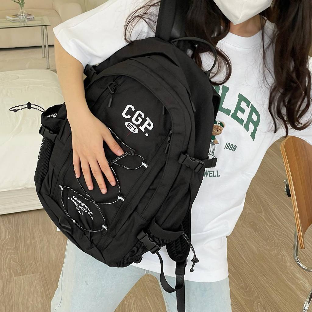 隔日到貨 CODEGRAPHY CGP後背包 大容量雙肩包 Hoshi同款 背包 筆電包 減壓包 男女款 韓國背包 | 蝦皮購物