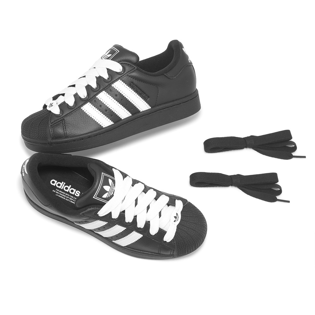adidas 休閒鞋 Superstar II 男鞋 女鞋 黑 白 貝殼頭 愛迪達 [ACS] KK4474 | 蝦皮購物
