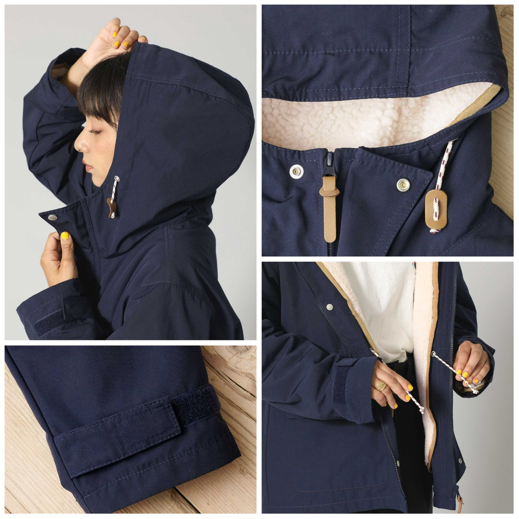 DoReFe | 現貨 春天能穿風衣 新色 日本限定JAVA 男女可穿 登山派克外套 毛內裡可拆 防風防潑水大衣 | 蝦皮購物