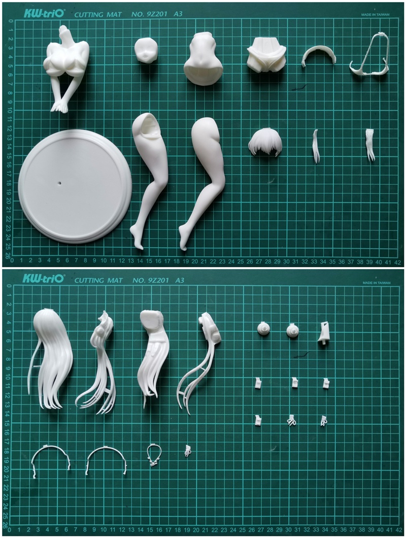 Resin Figure Kit DreamTech Super Sonico 比基尼風格 1/7 可動人偶動漫性感女孩 | 蝦皮購物