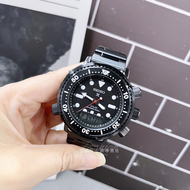SEIKO 精工 PROSPEX 阿諾電影復刻款 40週年限量款 太陽能 潛水錶 SNJ037P1 H855-00C0S | 蝦皮購物