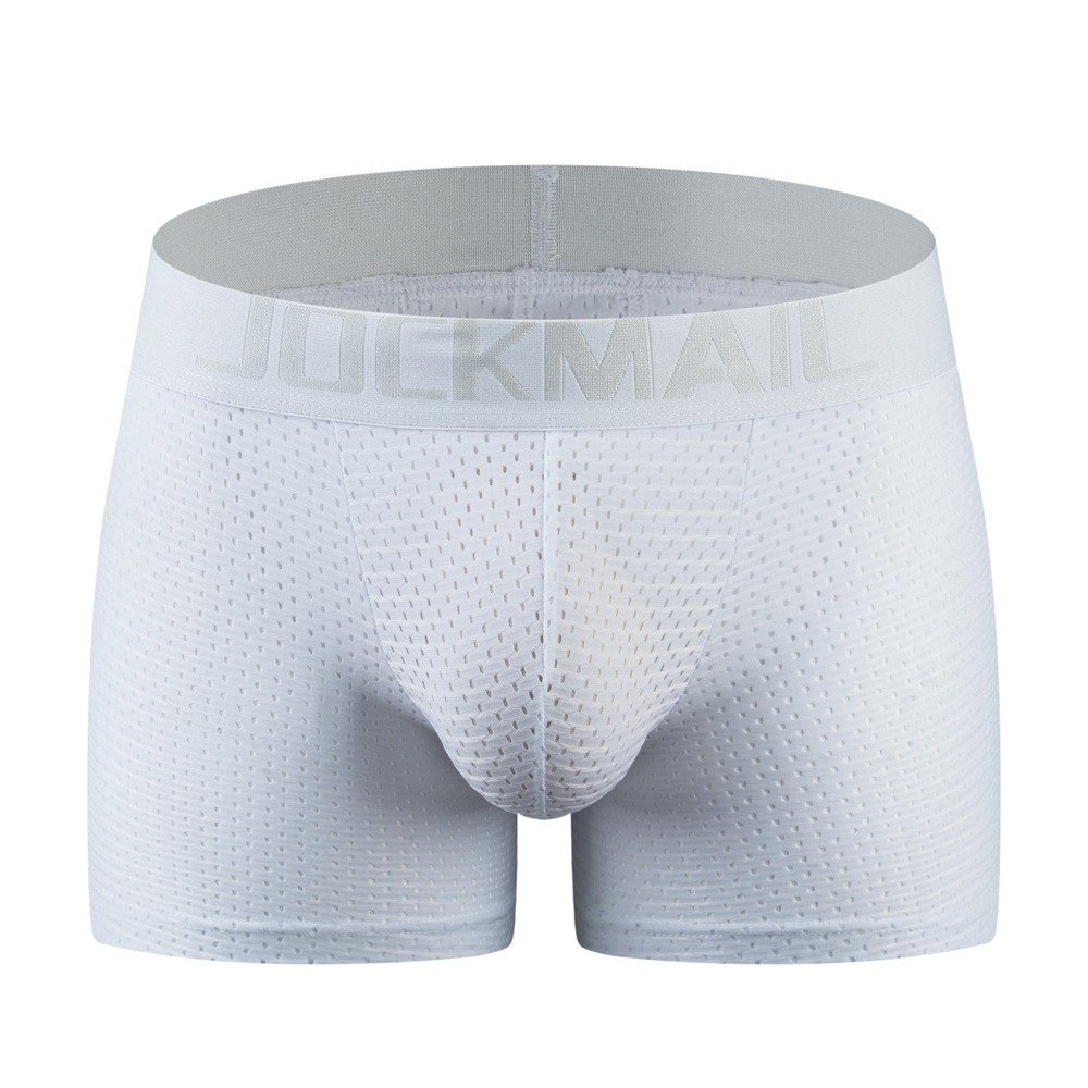 男底褲性感JOCKMAIL 長款網孔翹臀男士四角內褲加墊海綿提臀豐臀平角假屁股 貨號:JM464 | 蝦皮購物