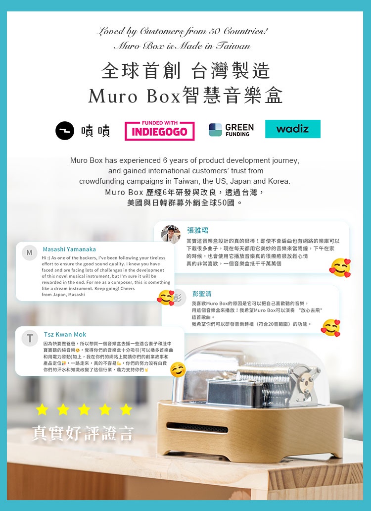 智慧音樂盒 Muro Box N20 極致黑限量標準版 | 用音樂盒演奏你的專屬回憶 Music Box | 蝦皮購物
