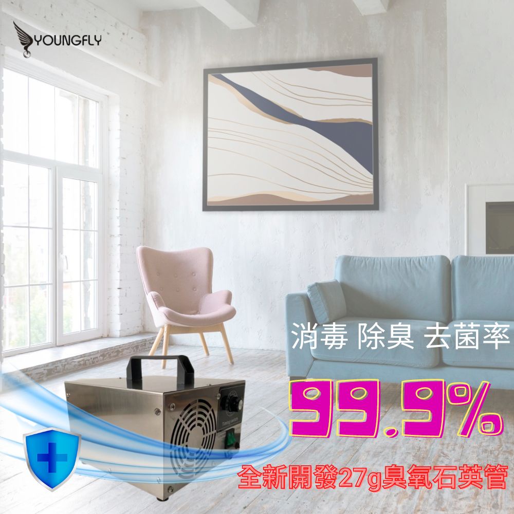 【Youngfly】27g旗艦高融石英管水臭氧雙效機 | 蝦皮購物