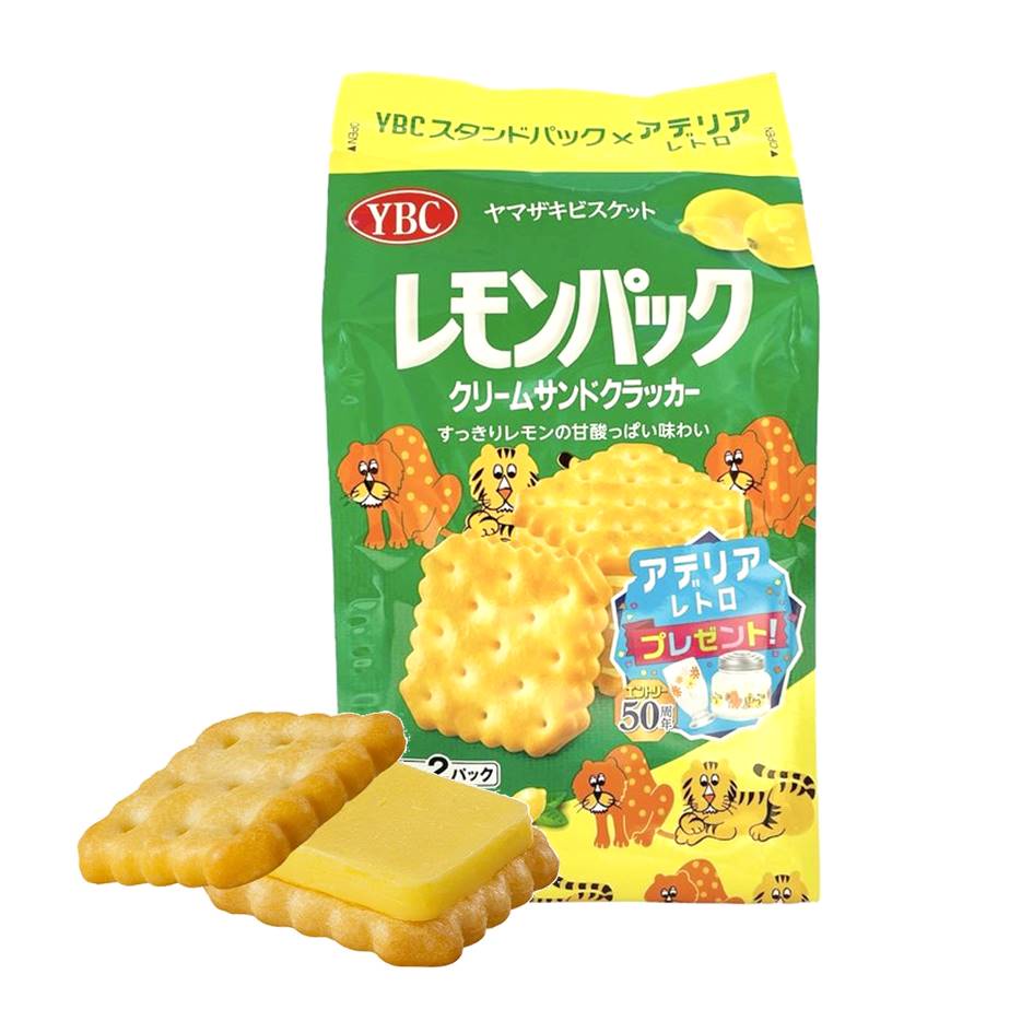 即期良品【YBC】檸檬風味夾心餅乾 18枚入 167.4g ヤマザキビスケット レモンパック 日本進口零食 | 蝦皮購物