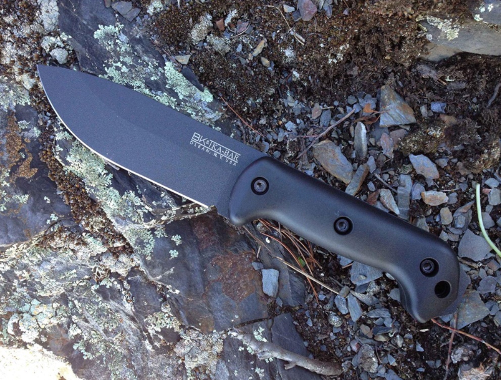 KA-BAR Becker 多功能戶外固定式工具刀｜Zytel握柄｜1095碳鋼｜附MOLLE刀鞘 | BK10【詮國】 | 蝦皮購物