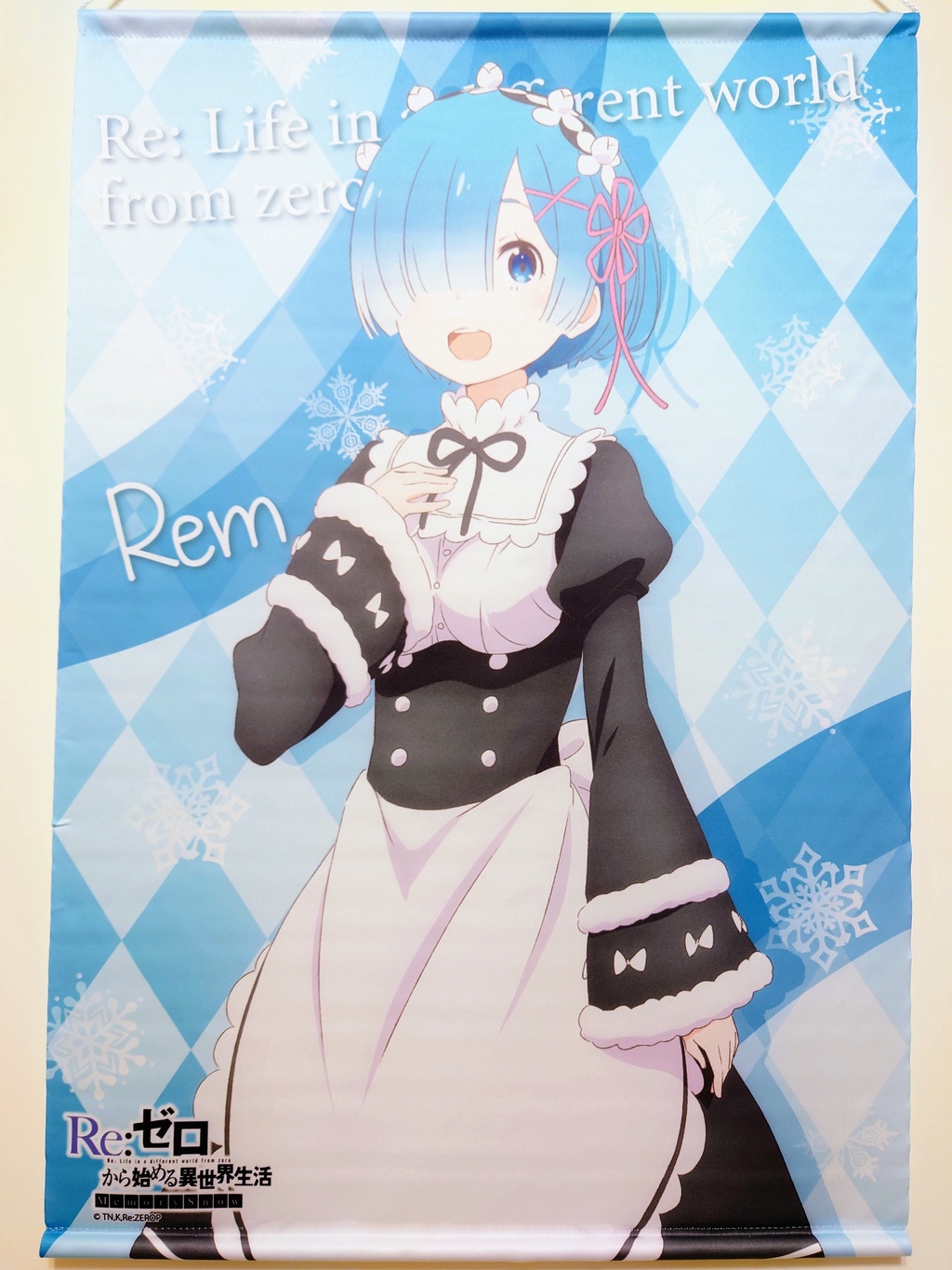 【Re：從零開始】日版 B2 掛軸 Memory Snow 雷姆 雪記憶 掛畫 從零開始的異世界生活 周邊 掛布 RE0 | 蝦皮購物