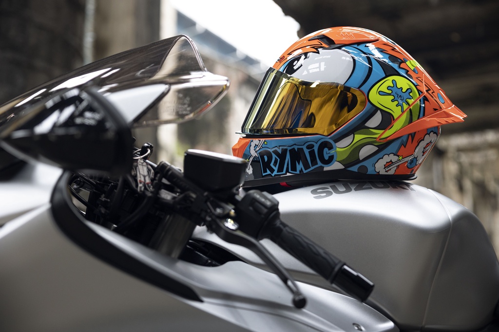 全罩式安全帽 RYMIC SR6 多色 賽道 安全雙認證 雙D釦 拆洗內裡 耳機槽 安全帽 | 蝦皮購物