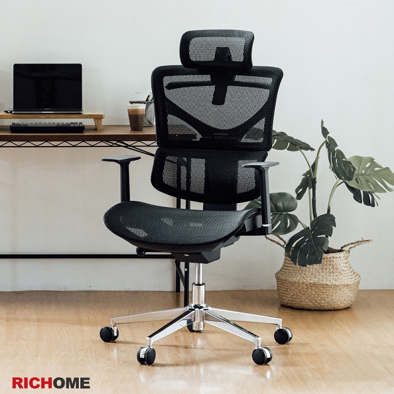 RICHOME 福利品 CH-1317 WARRIOR巴塞爾人體工學辦公椅辦公椅 主管椅 人體工學 網椅 透氣 電腦椅 | 蝦皮購物