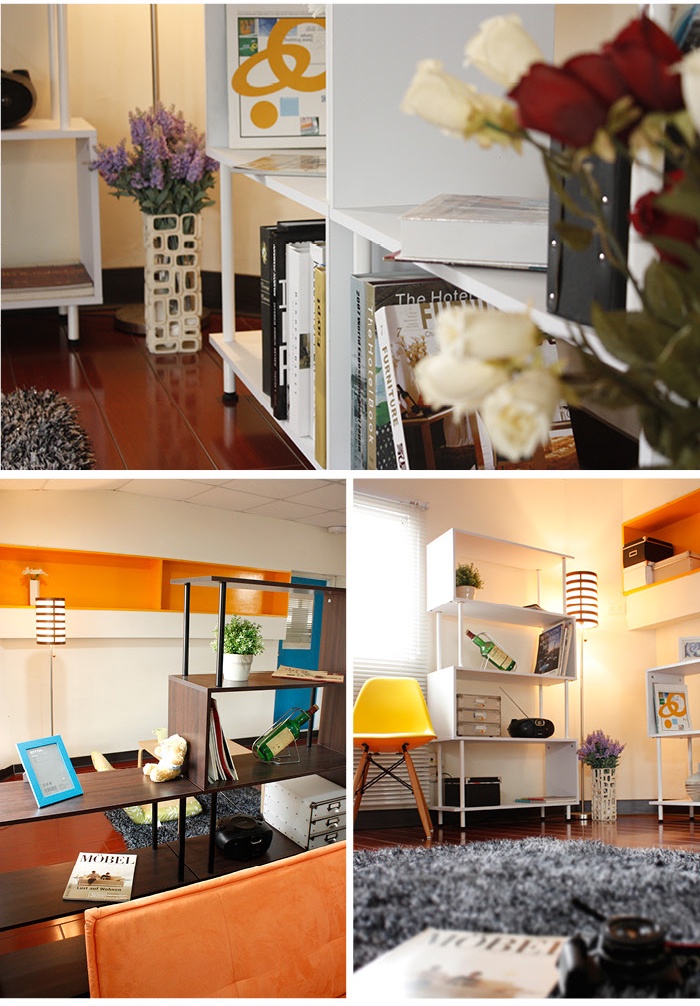 RICHOME 福利品 SH-452 弓型 防潑水 多用途櫃 四層櫃 層櫃 收納櫃 置物櫃 書櫃 層架 | 蝦皮購物