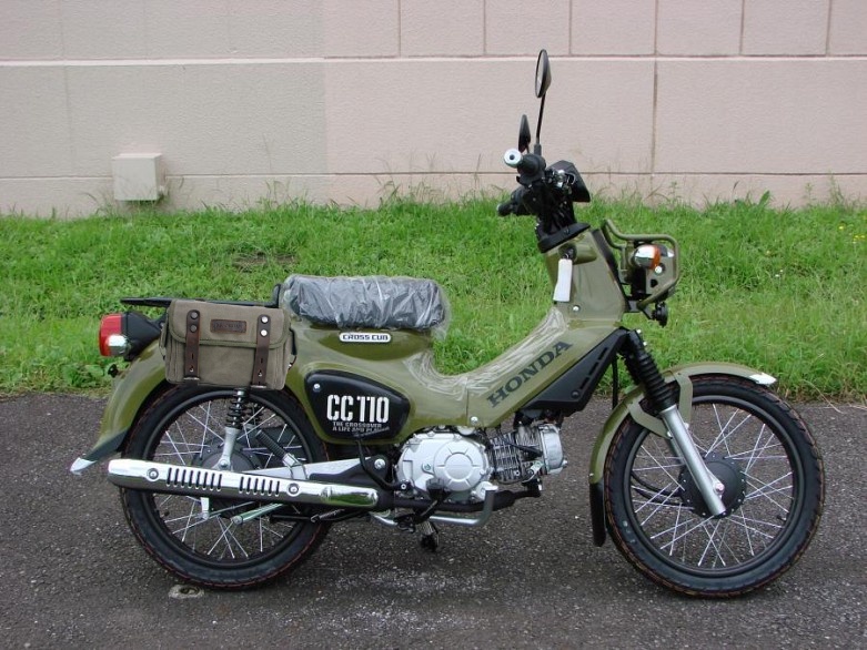 Honda CC110 CC50 Super cub CT125 金旺 厚磅油蠟帆布小馬鞍包 | 蝦皮購物